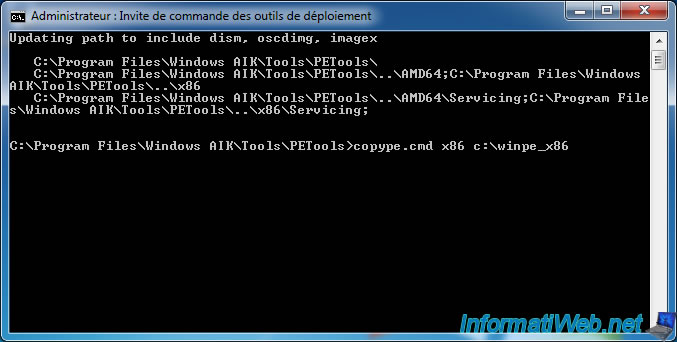 Create A Windows Pe 30 Or 31 Image Windows Tutorials Informatiweb